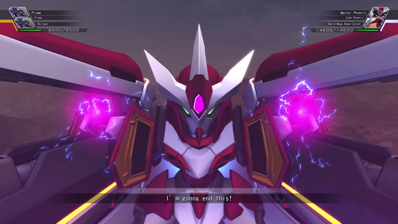 SD Gundam G-Generation Cross Rays - Master Phoenix All Animations - YouTube