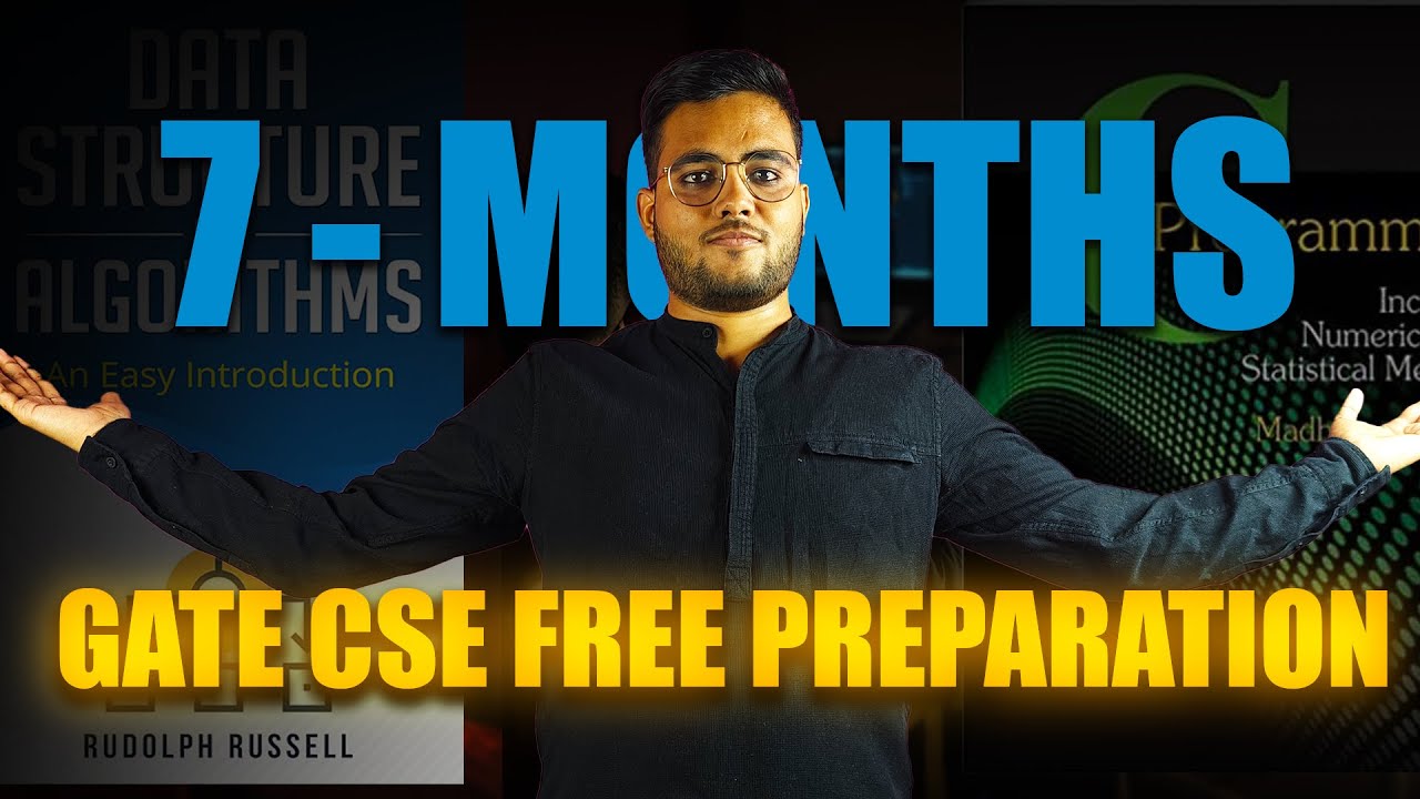 Prepare GATE CSE for FREE || Best Resources for CSE || GATE CSE Roadmap ...