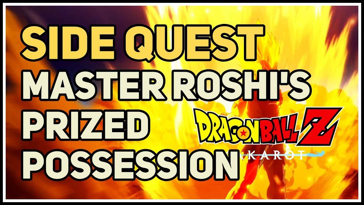 Master Roshis Prized Possession Dragon Ball Z Kakarot Youtube