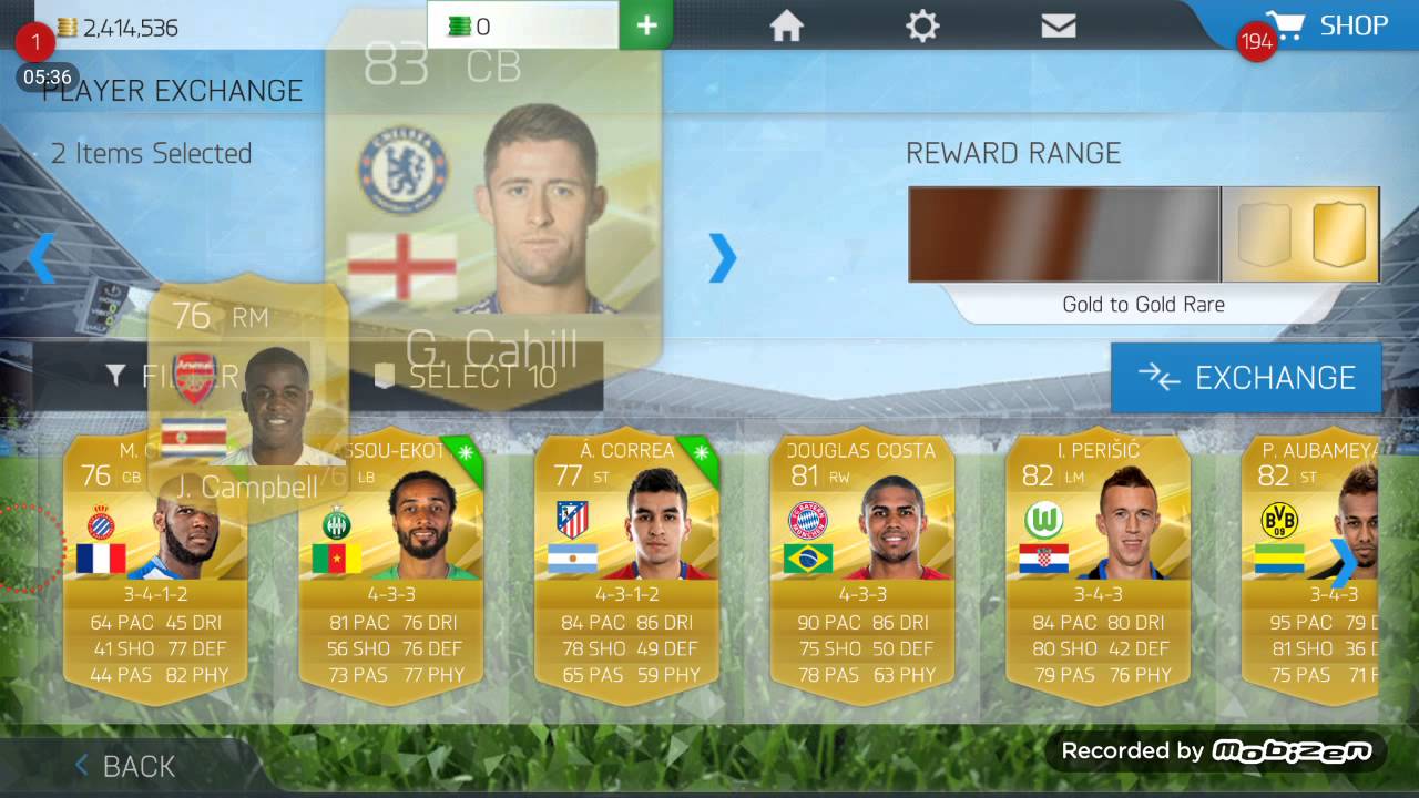 FIFA 16 UT Player Exchange - 1 One's to Watch Card and 3 Team of the ...