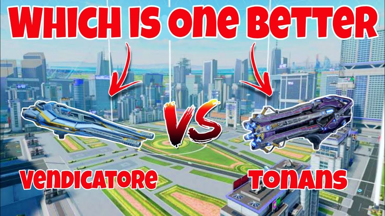 WR🔥New Weapon Vendicatore VS Tonans Weapon Comparison |WAR ROBOTS ...