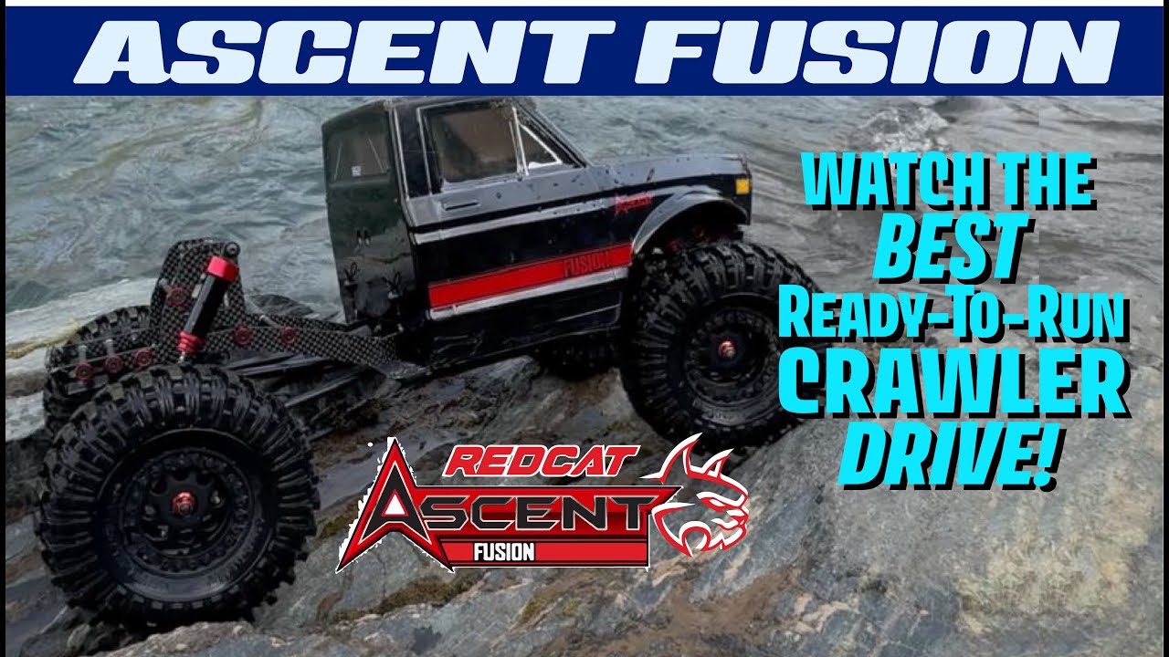 Best RTR RC Crawler: RedCat Ascent Fusion In Action Offroad RC Crawling ...