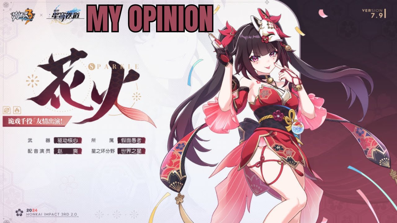 My Opinion About Sparkle In Honkai Impact 3rd! V7.9 S Rank Valkyrie Quantum Fire Sparkle In HI3 ...