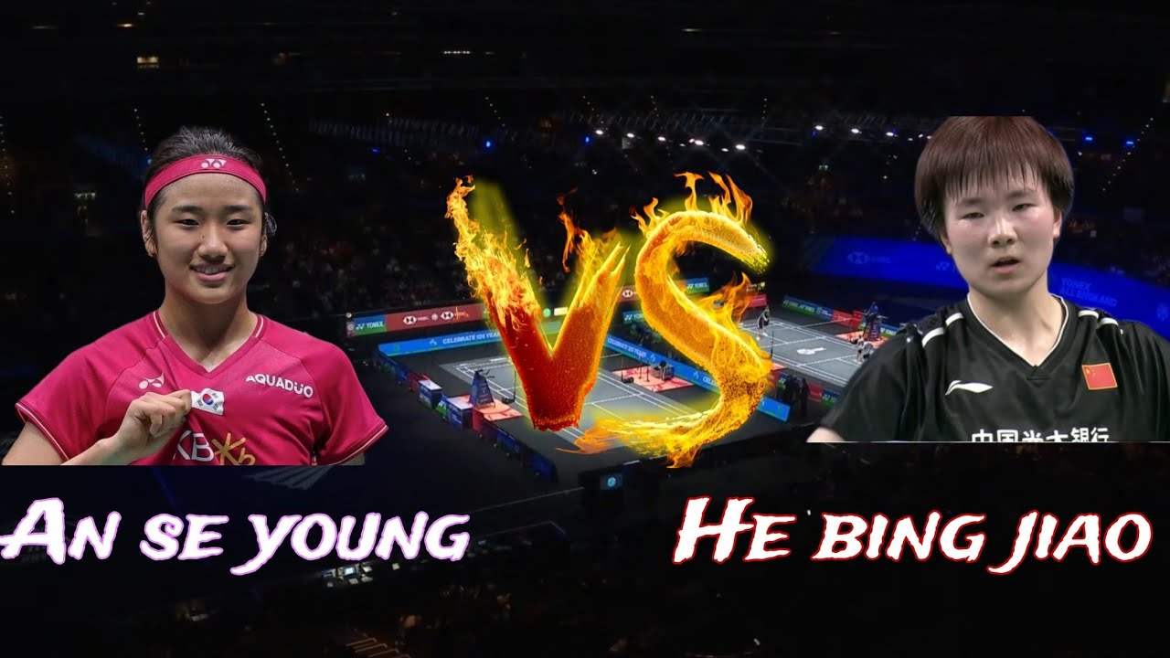 🔥🔥An se young vs He Bing jiao Yonex French open 2024 - YouTube
