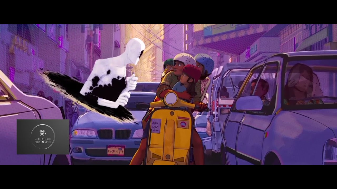 Spider-Man: Across the Spider Verse - Earth 50101 Mumbattan India Clip ...