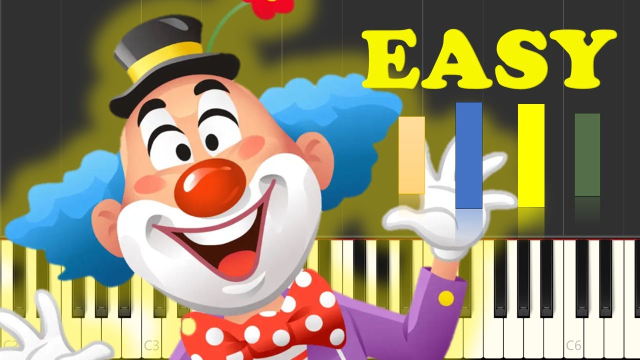 Entry of the Gladiators (Circus Theme Song) Piano Tutorial - YouTube