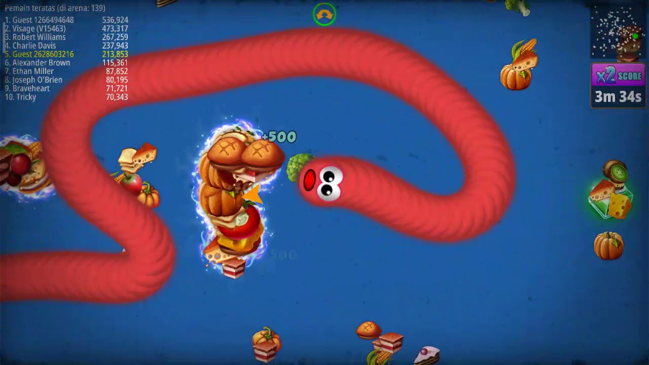 Game #WormsZone io# - YouTube