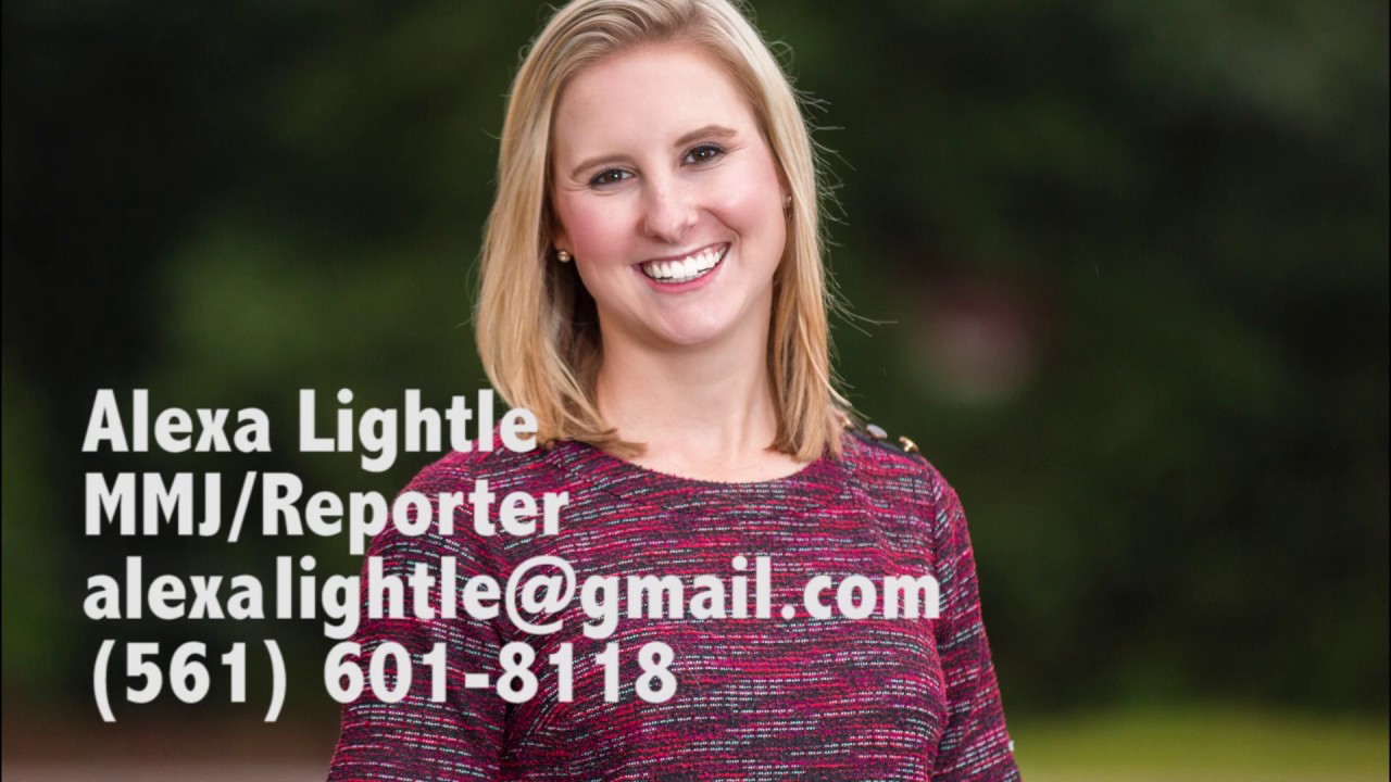 Alexa Lightle MMJ/Reporter Reel - YouTube