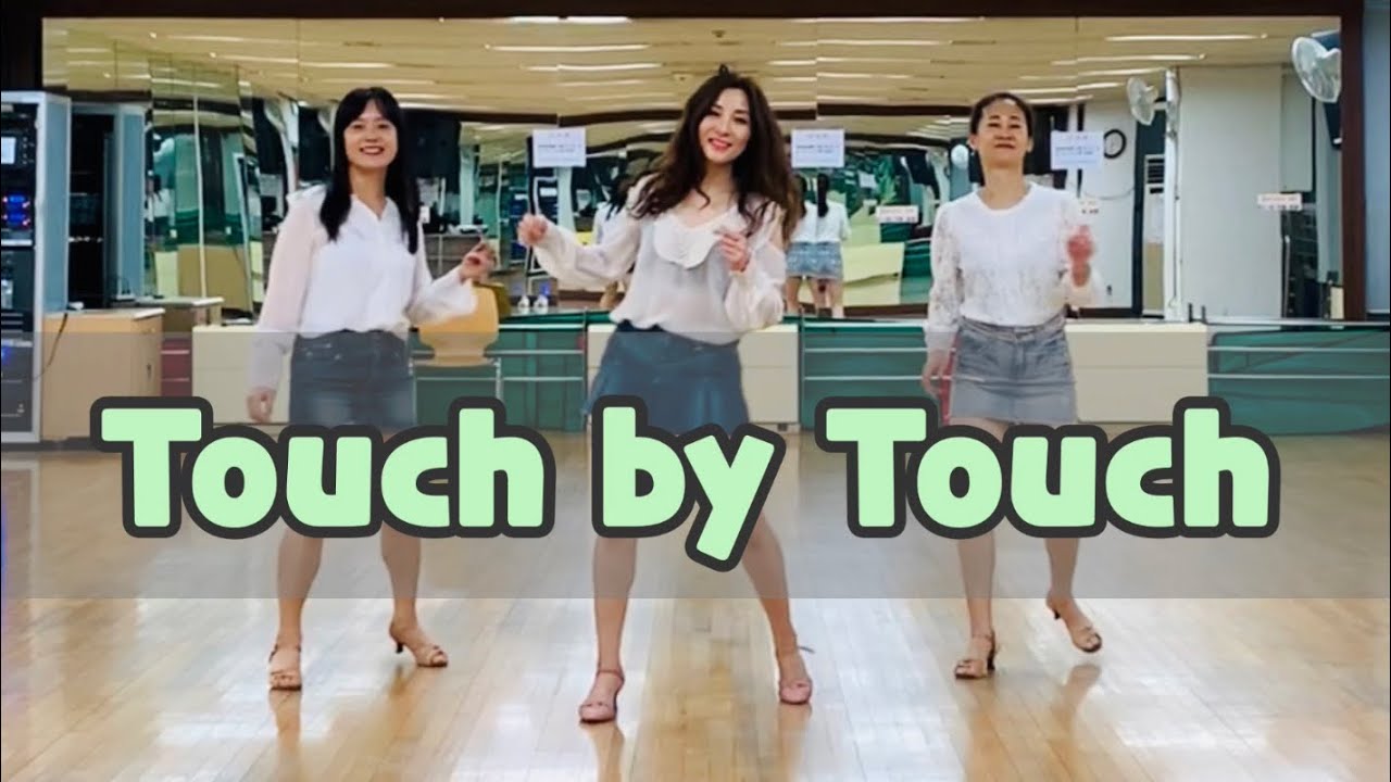 Touch by Touch line dance(Improver) Amy Yang, Taiwan ( Jan 2015 ) - YouTube