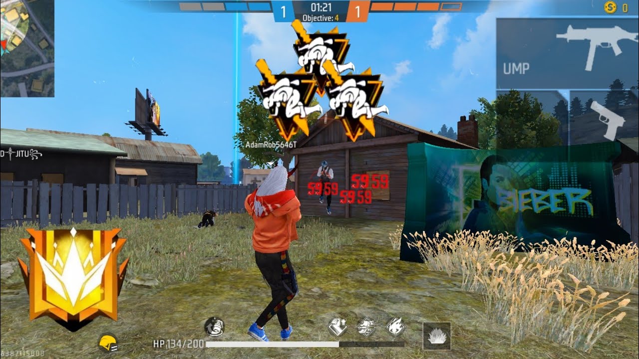 Free Fire CS ranked | op M10 Headshot| clash squad free fire max | ff ...