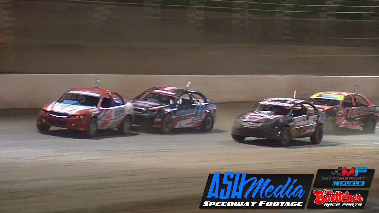 Modified Sedans: 2017 National Title A-Main Highlights - Murray Bridge ...