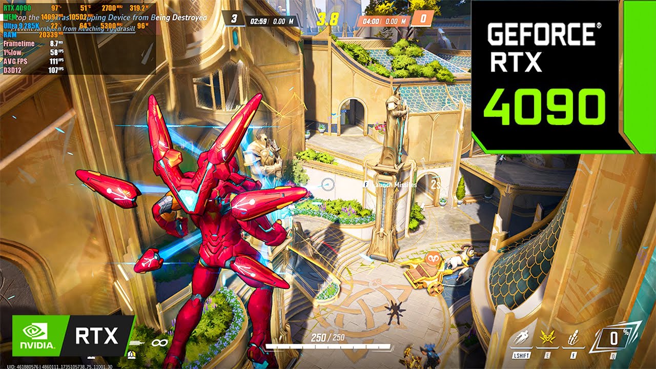 Marvel Rivals : RTX 4090 24GB ( 4K Ultra Graphics DLSS ON ) - YouTube