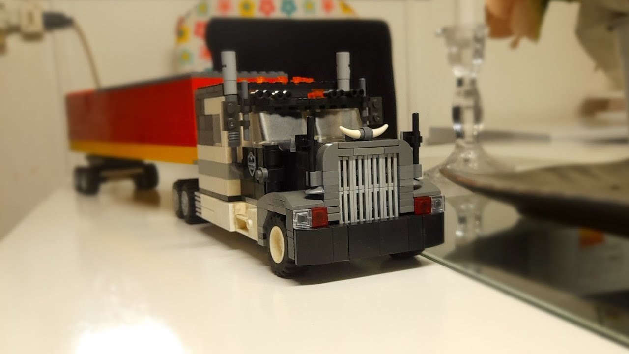 camion peterbilt lego moc - YouTube