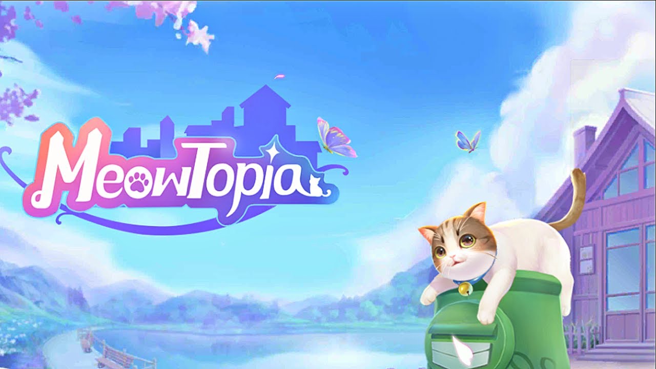 Meowtopia-Cat-themed decoration match 3 game (Gameplay Android) - YouTube