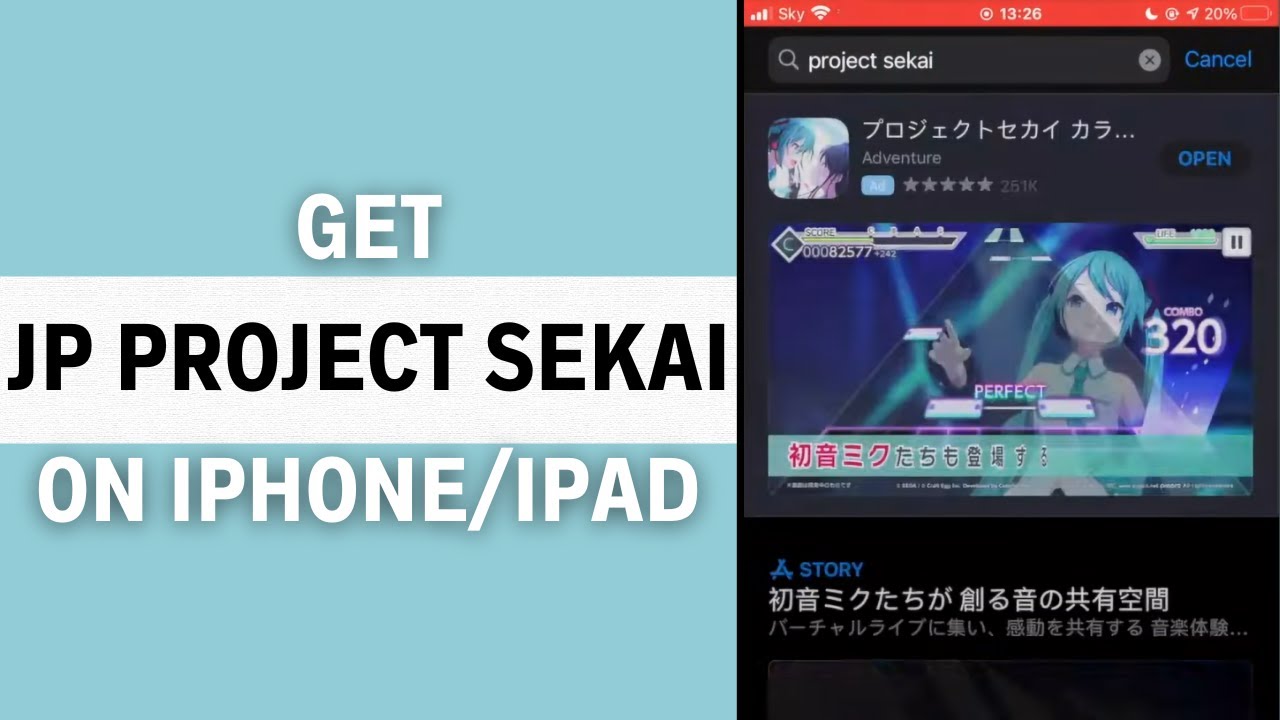 How To Get JP Project Sekai (Quick and Easy!) - YouTube
