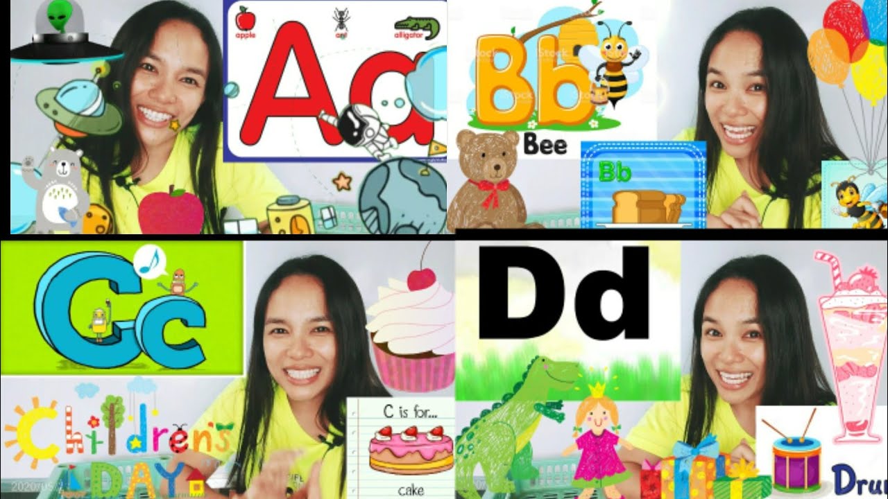 Alphabet marathon letters A-D - YouTube
