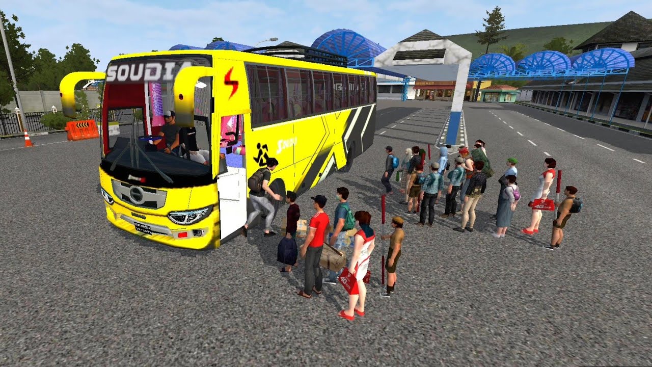Passenger Pick And Drop Service in Bus || Bus Driving Gameplay - YouTube