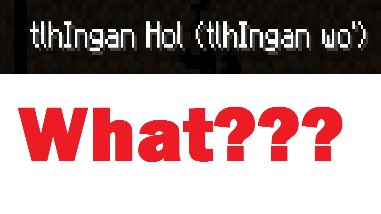 Funny Languages in Minecraft! - YouTube