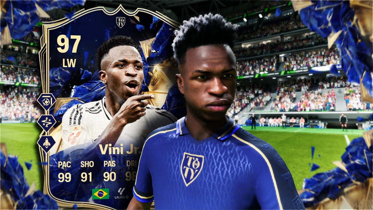 TOTY vini jr is just cheating - YouTube