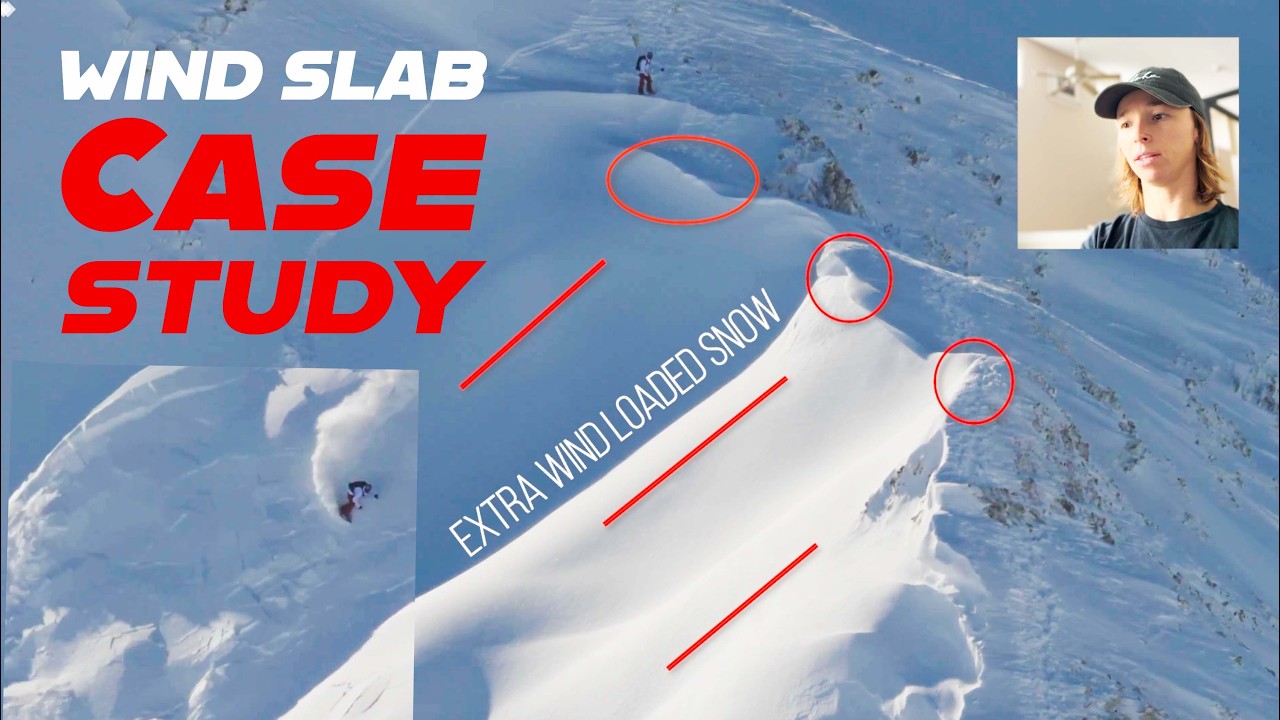 AVALANCHE CASE STUDY - WIND SLAB - YouTube
