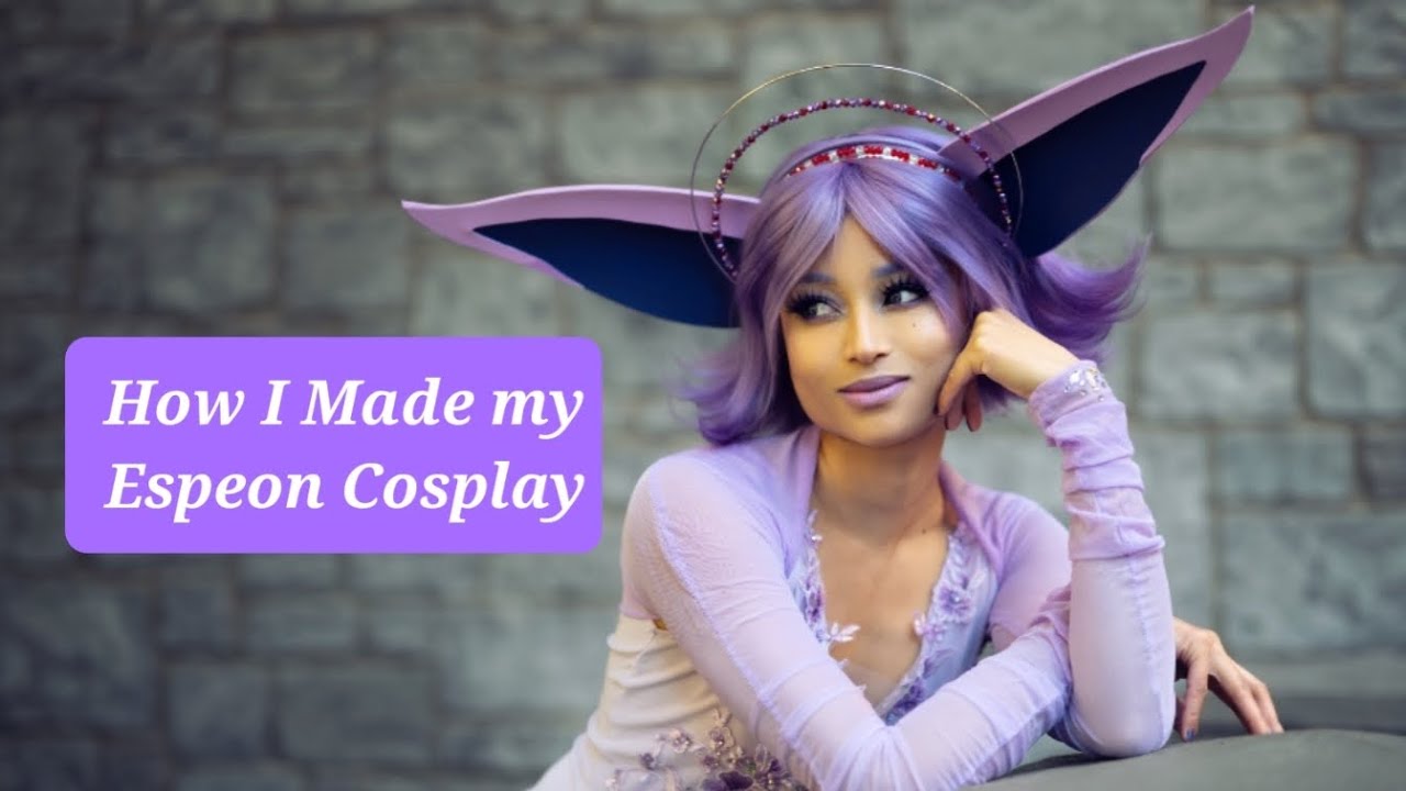 Watch me spiral as I make my Espeon cosplay - YouTube