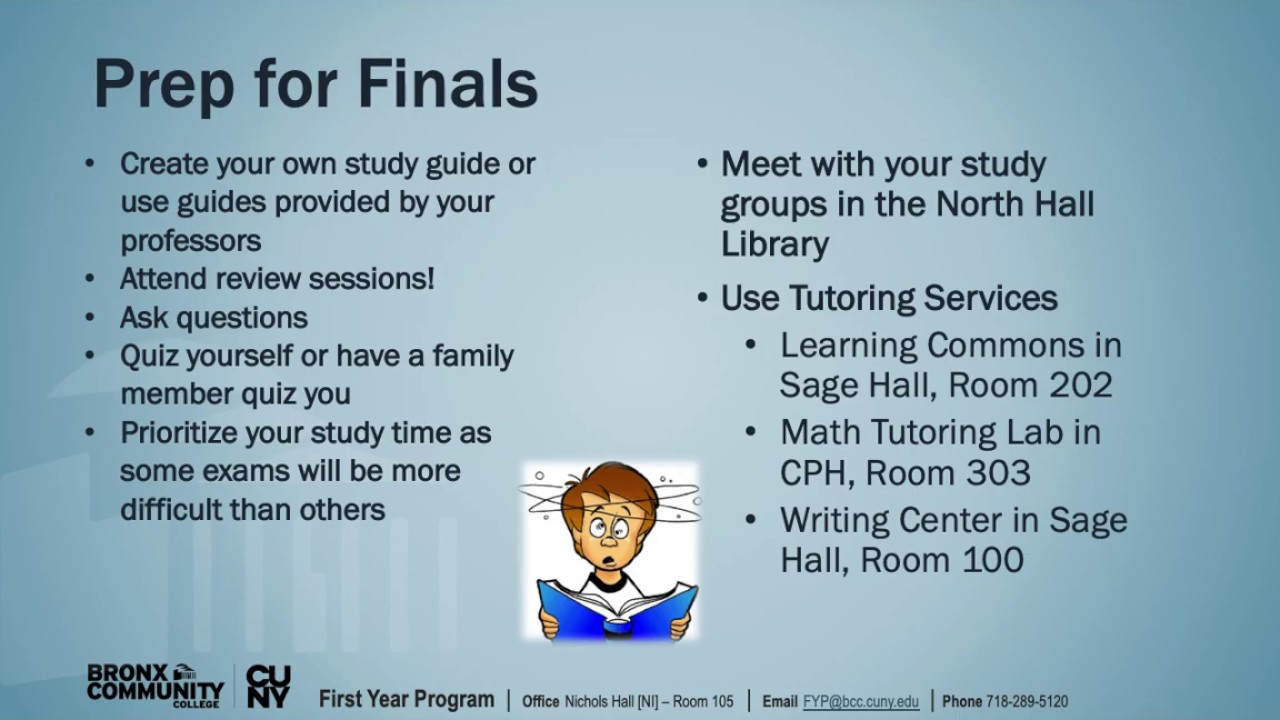 End of Semester Checklist - YouTube