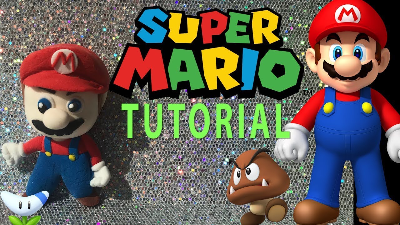 HOW TO MAKE SUPER MARIO BROS TUTORIAL | CLAY CRAFT DIY | FIGURINE | Cup n Cakes Gourmet - YouTube