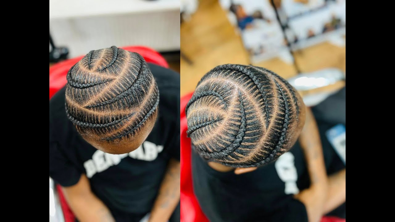 QUICK & EASY How To Spiral Anchor Braids #stitchbraids | My Grip Game ...