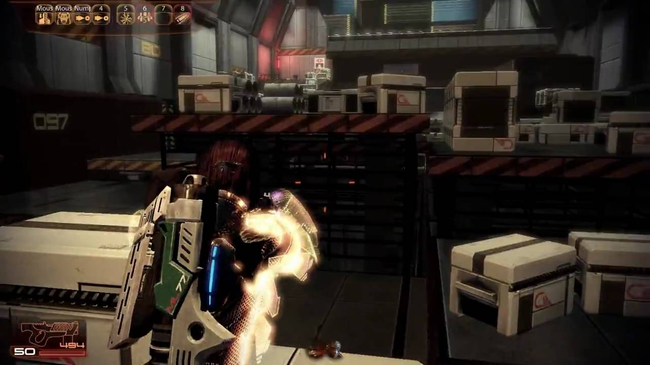 Mass Effect 2 - Help Garrus (Loyalty Mission) - Two Heavy Mechs - YouTube