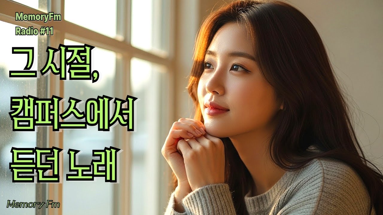 그 시절 캠퍼스에서 듣던 노래 🎧 Memory FM Radio #11#fm감성 #fm라디오 - YouTube