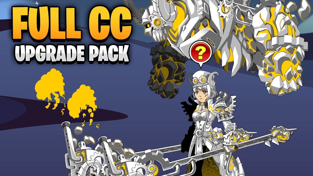 Steampunk Mage Upgrade Pack! AQW - YouTube