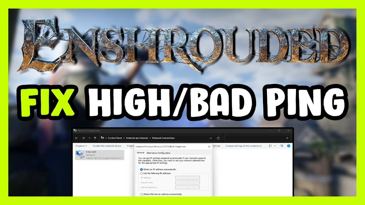 How to FIX Enshrouded High/Bad Ping & Packet Loss! - YouTube