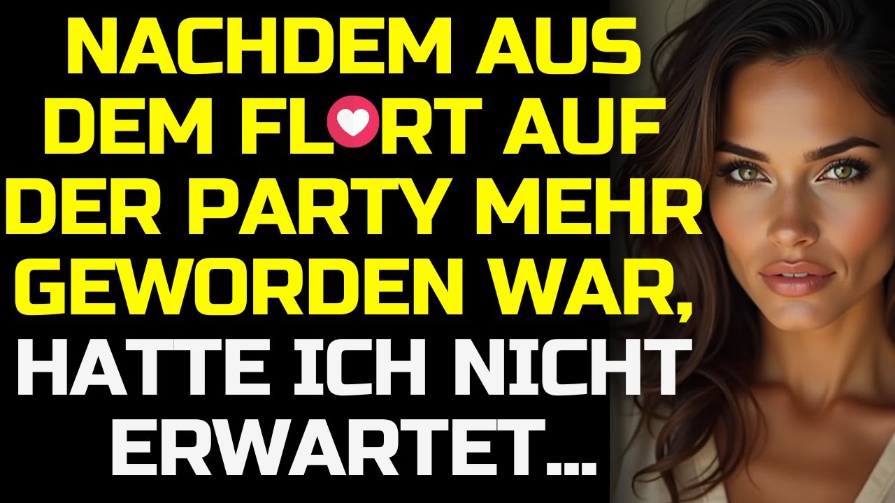 Nachdem Der Tanz Auf Der Party Zu Etwas Mehr Wurde, Habe Ich Nicht ...