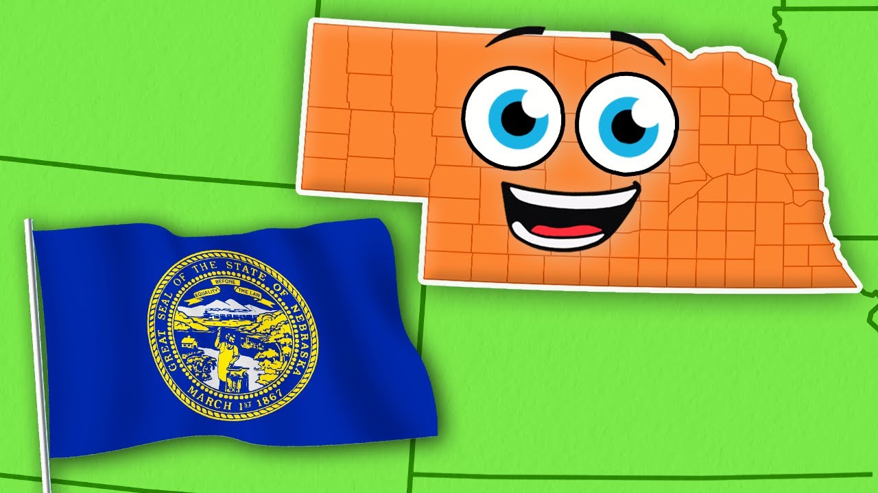 ¡Exploremos La Geografía Del Estado De Nebraska! | Geografía Para Niños ...