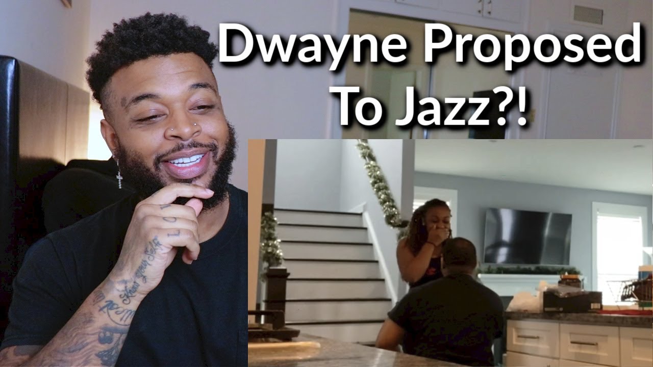 Dwayne and Jazz Engaged | Reaction - YouTube
