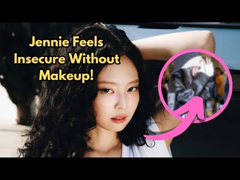 JENNIE FEELING SHY CUZ SHE WAS NOT WEARING MAKEUP #jennie #jenniekim # ...