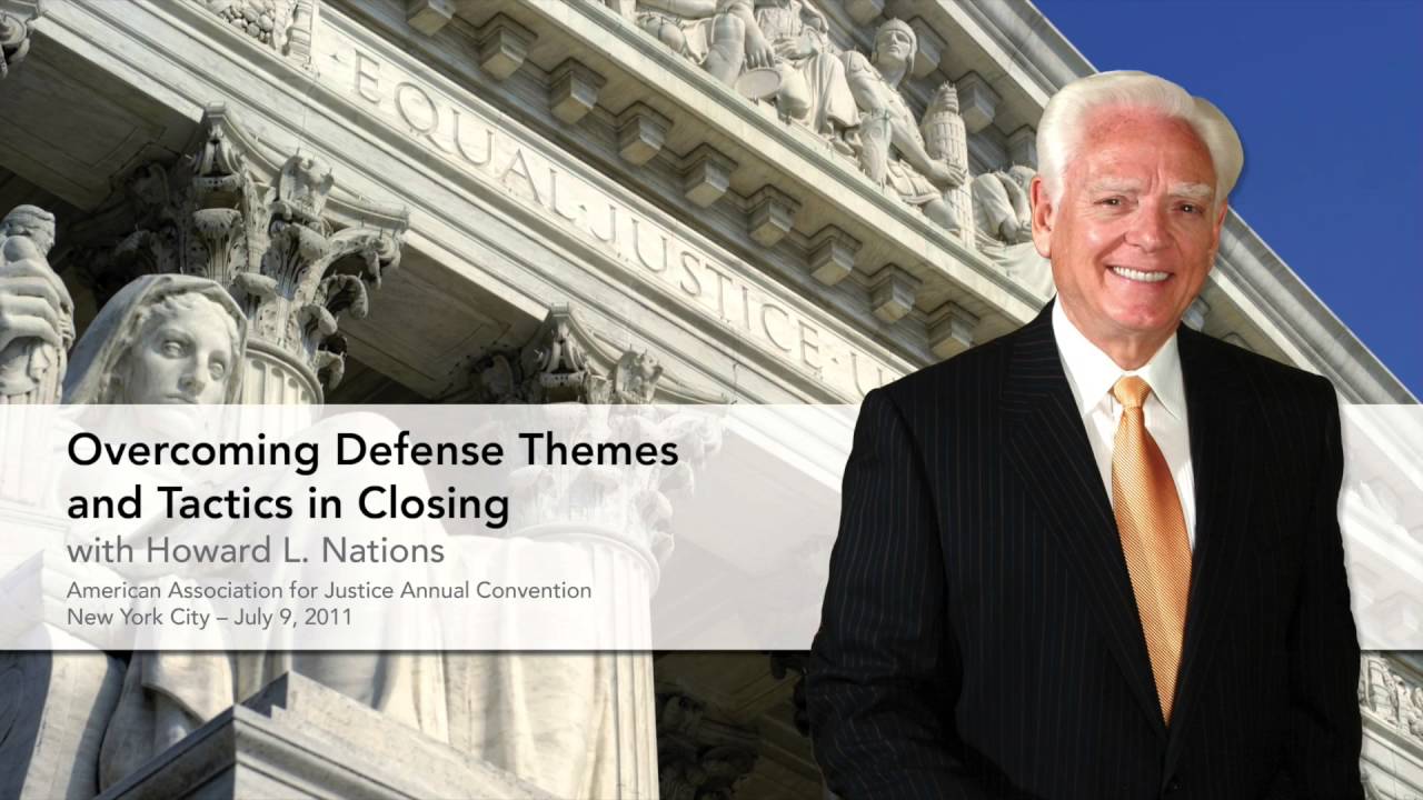 Overcoming Defense Themes and Tactics in Closing - YouTube