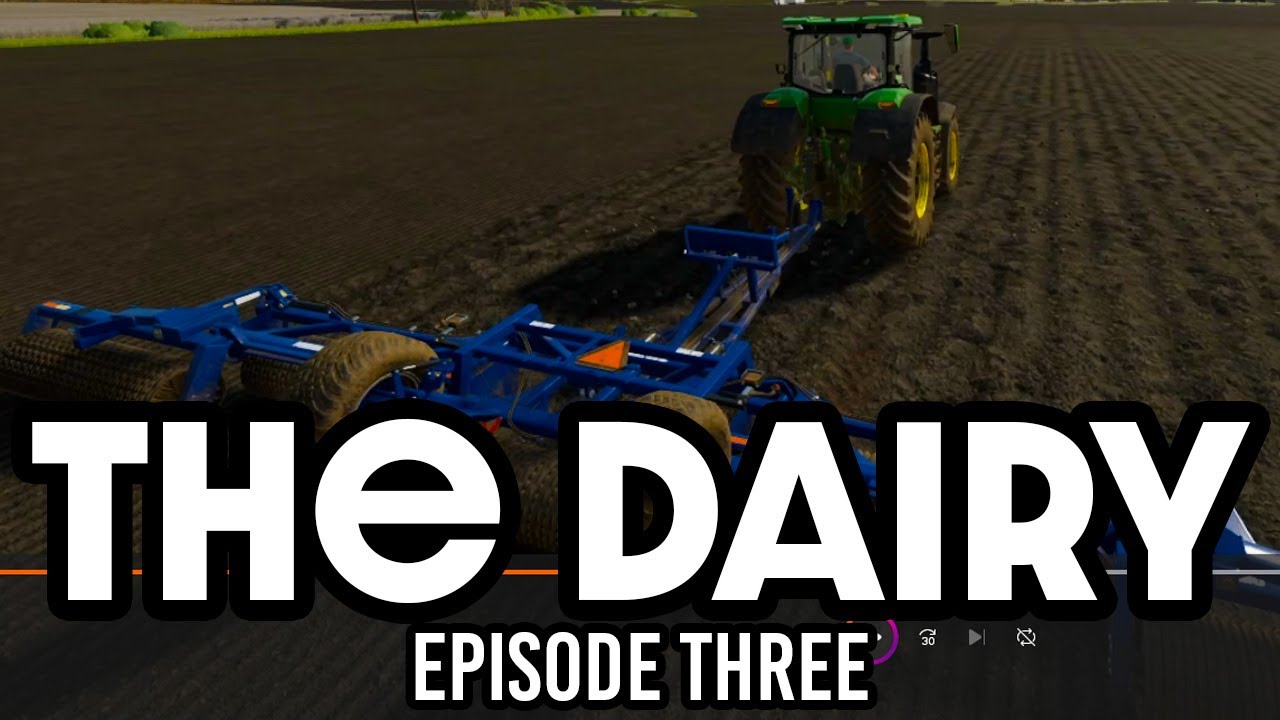 A NEW DAY IN A NEW FIELD | THE DAIRY EP03 | FARMING SIMULATOR 22 LET'S ...