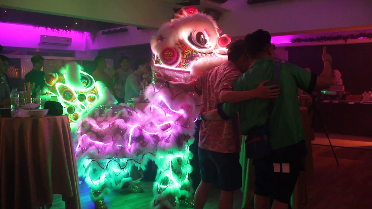 LED Lion Dance - NRS - 18th April 2018 - YouTube