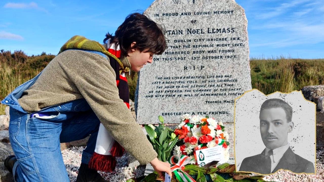 Éirígí Activists Remember Noel Lemass 100 Years After His Murder - YouTube