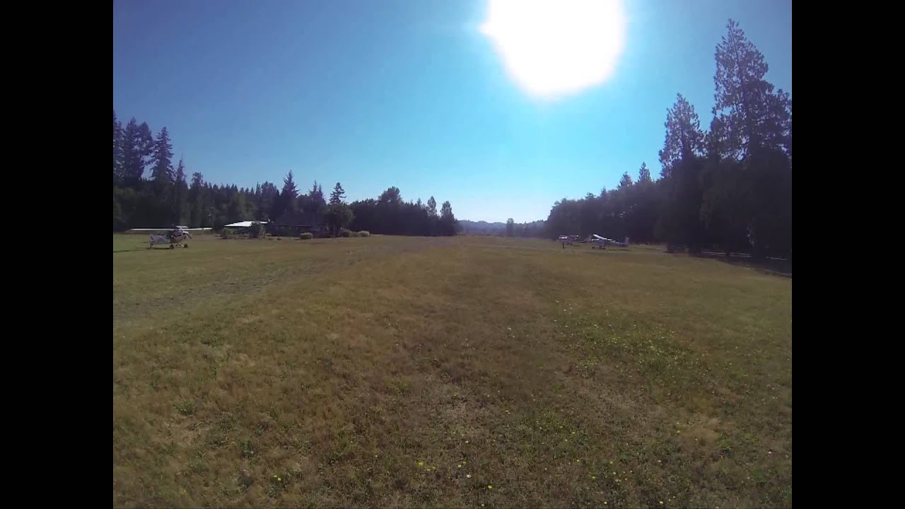 Landing @ Flying M Ranch from the "wrong" direction... - YouTube