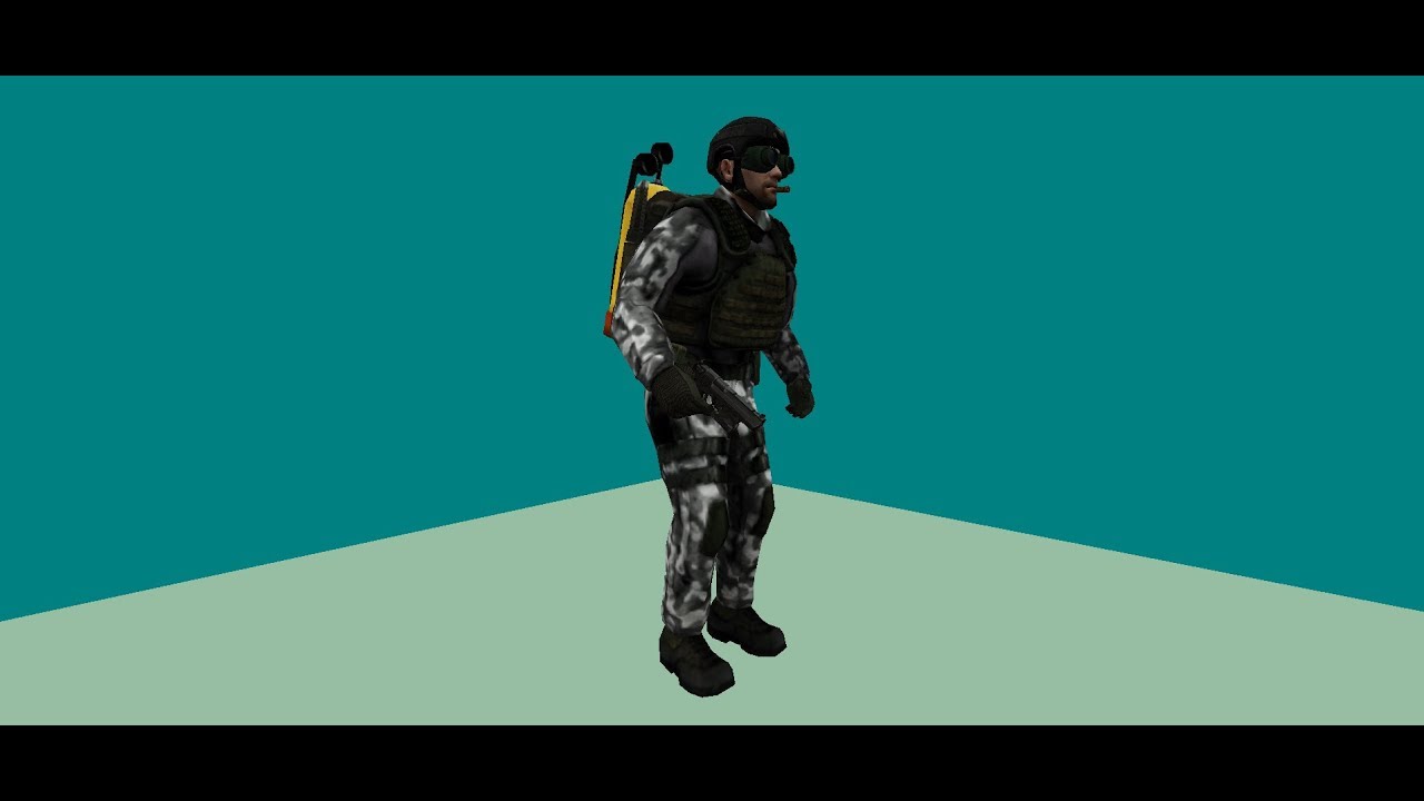 BMS HECU Marines pack for HL Opposing Force .Пофиксили модели... - YouTube