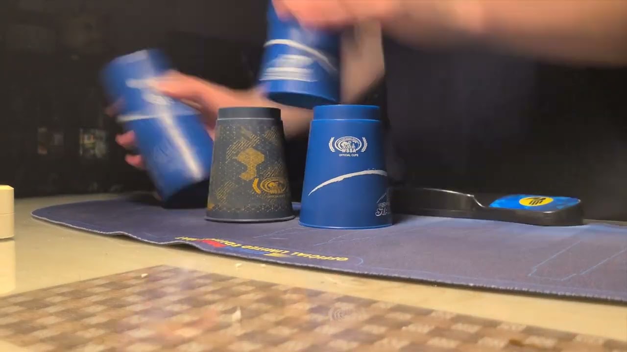 Sport Stacking Cycle 5.09 - YouTube