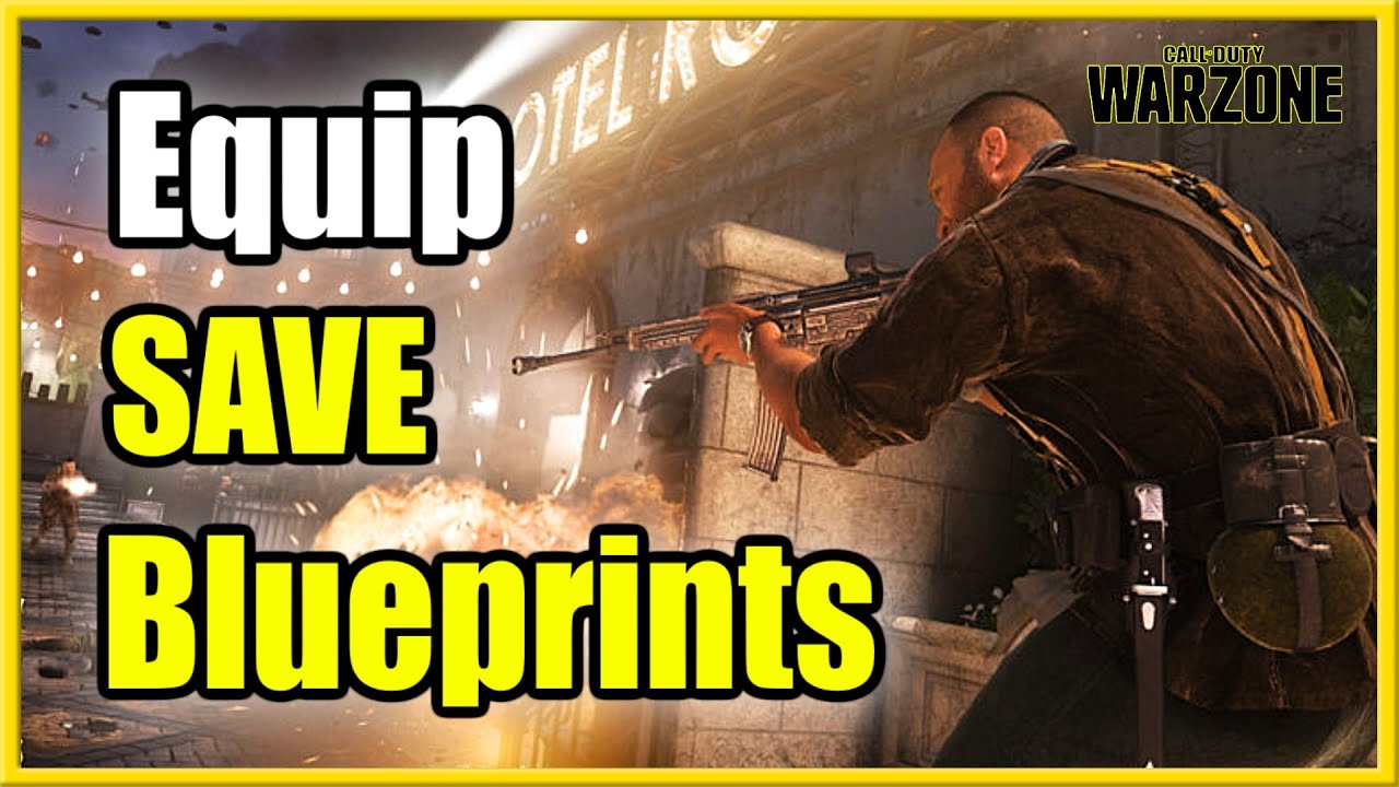 How to Save & Equip Weapon Blueprints in COD Warzone (PS4, PS5, Xbox ...