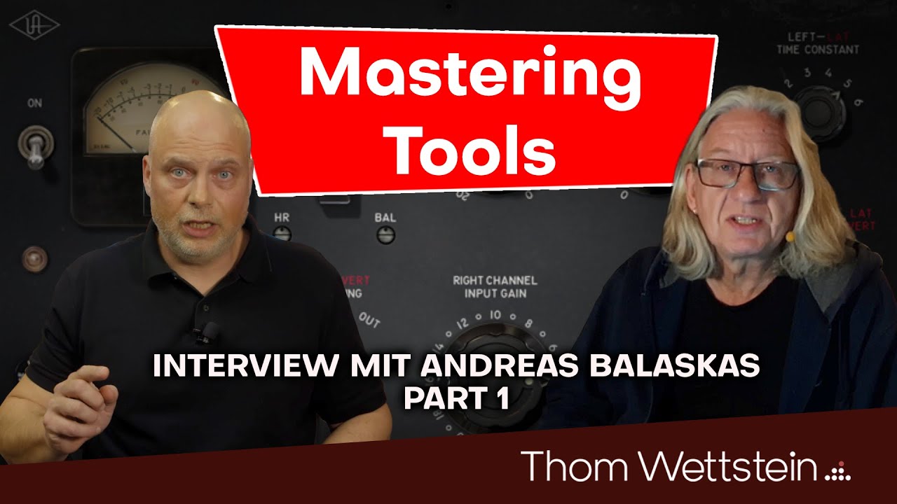 Mastering Werkzeuge - Interview mit Andreas Balaskas - Teil 1 - YouTube
