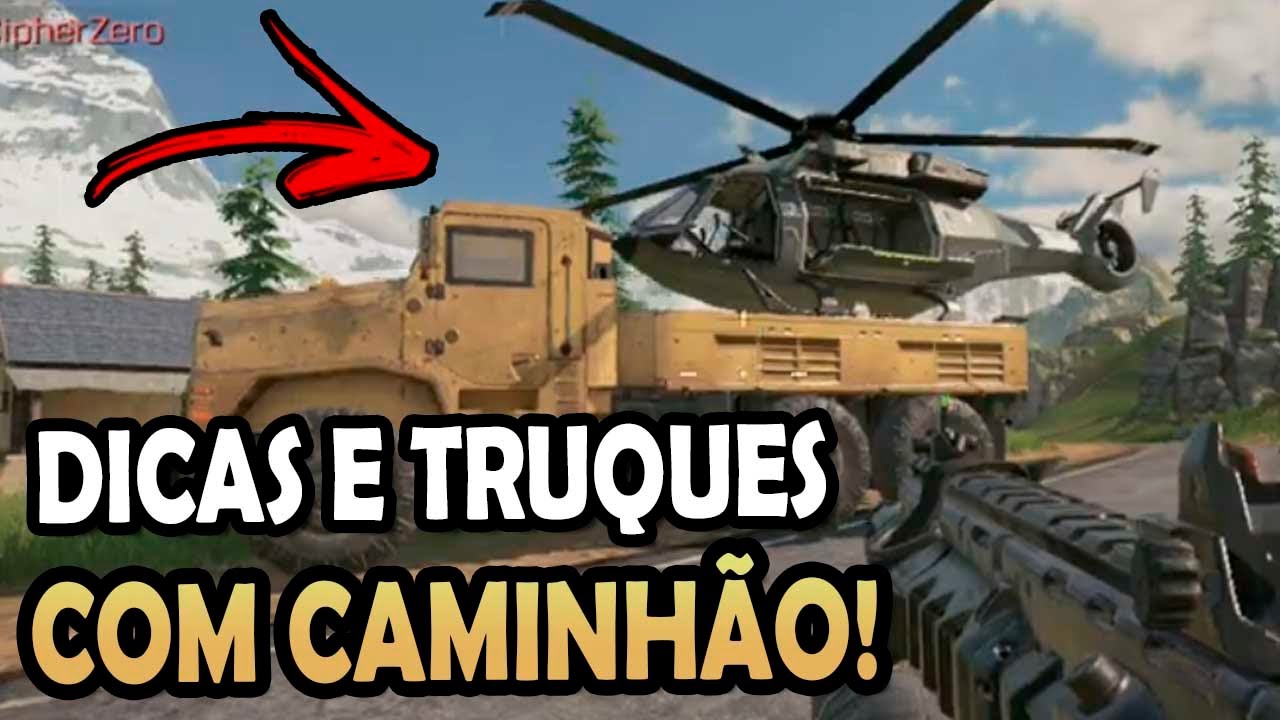 DICAS E TRUQUES POSSÍVEIS DE FAZER COM O CAMINHÃO NO BR DO CALL OF DUTY ...