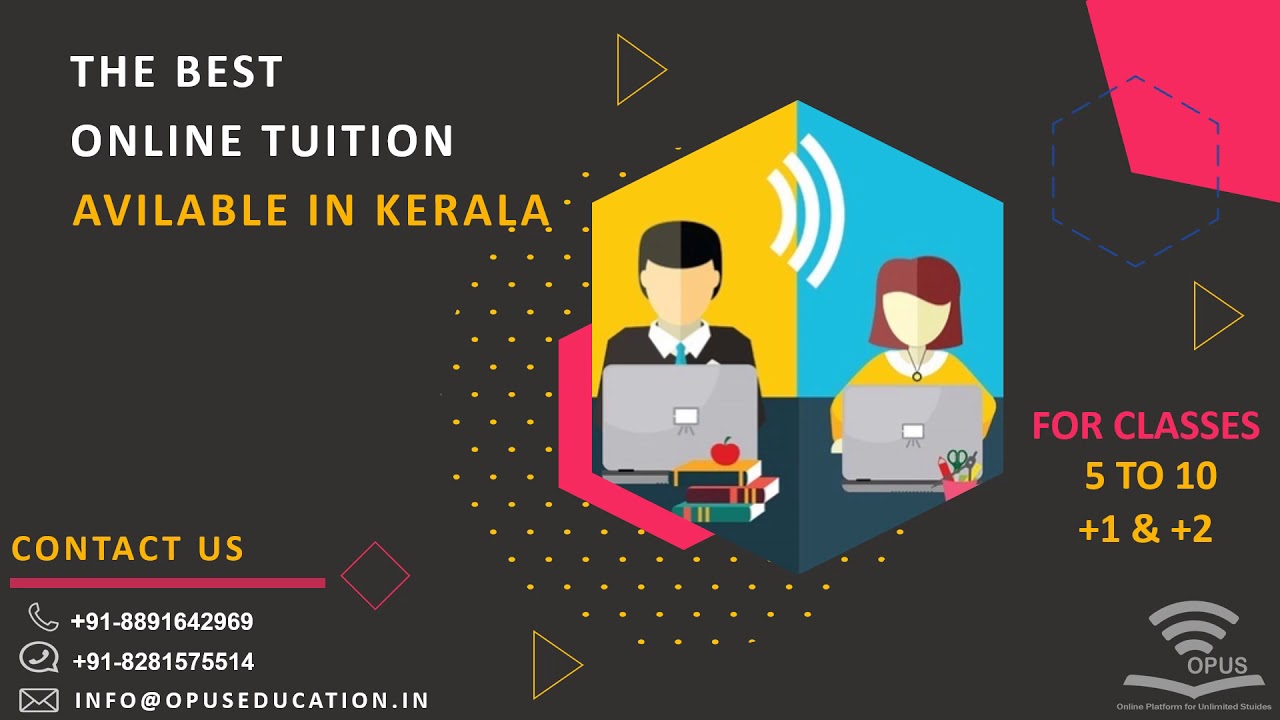 OPUS Education | The Best Online Tuition Available in KERALA - YouTube