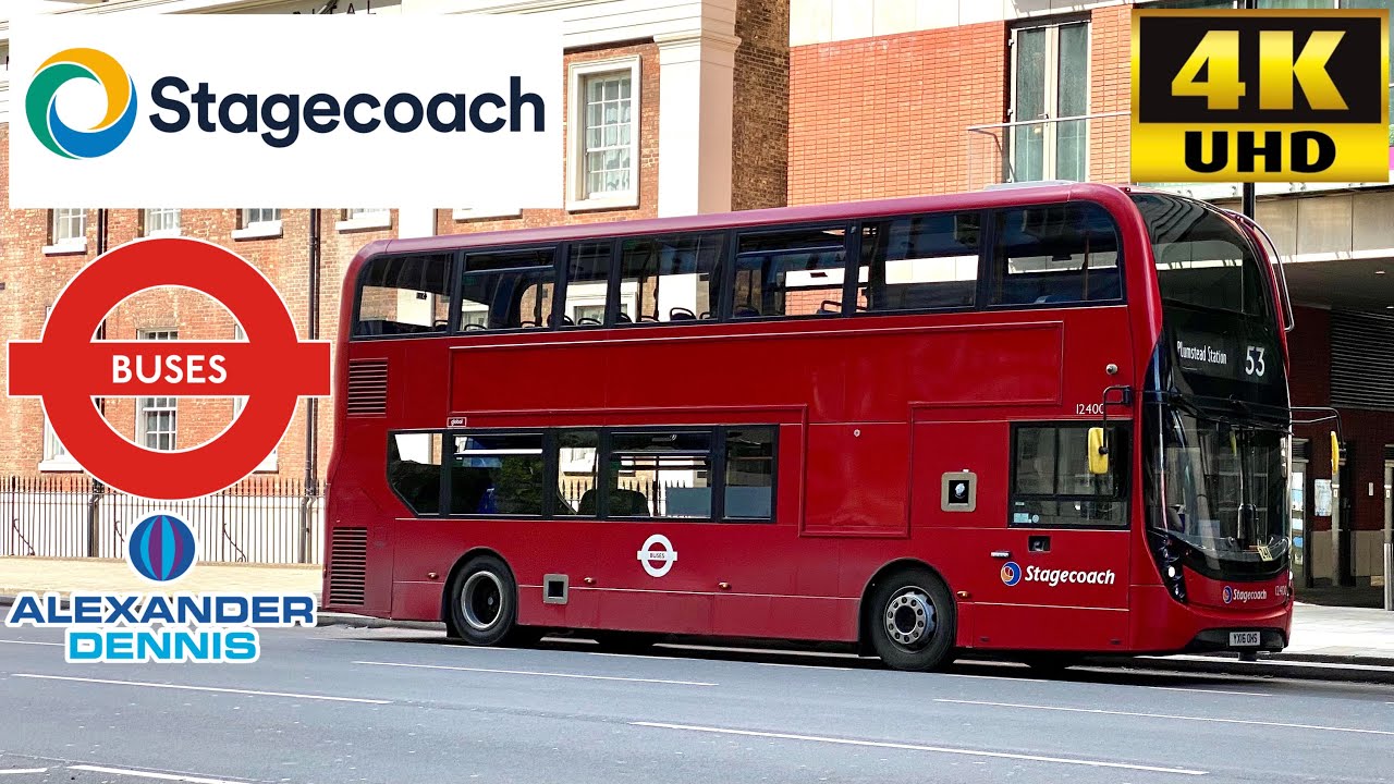 [Stagecoach London: 53 Plumstead to Lambeth] Alexander Dennis ...