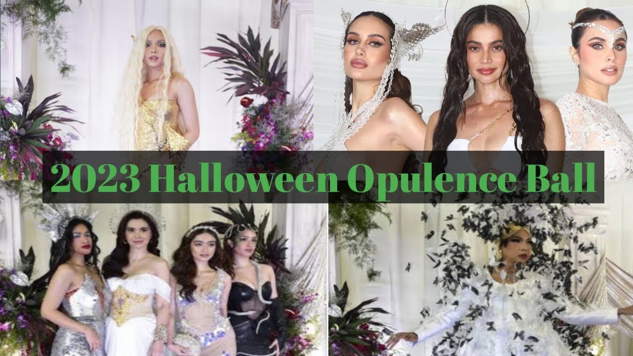 Celebrities with their Fabulous Halloween Costumes @Opulence Ball 2023 ...