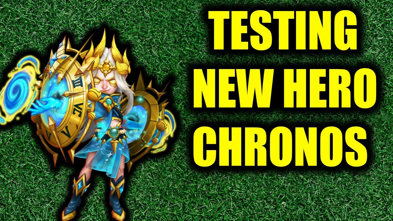TESTING NEW HERO CHRONOS🔥CASTLE CLASH - YouTube